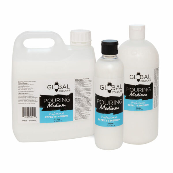 Global Colours Pouring Medium - Professional Artist Effects Medium